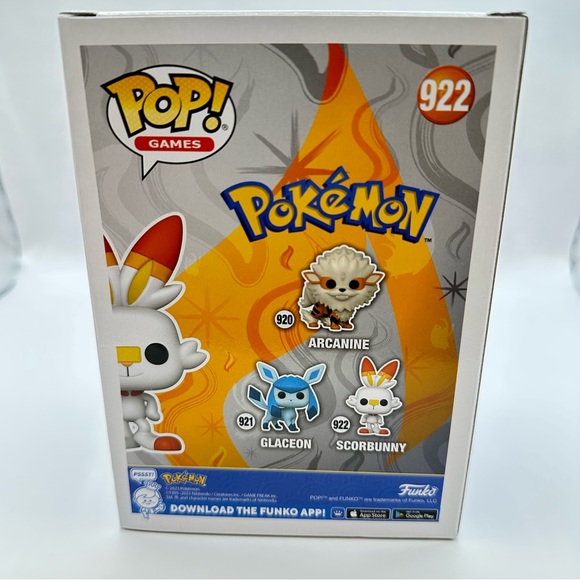 Funko | Toys | Funko Pop Games Pokmon Scorbunny | Poshmark